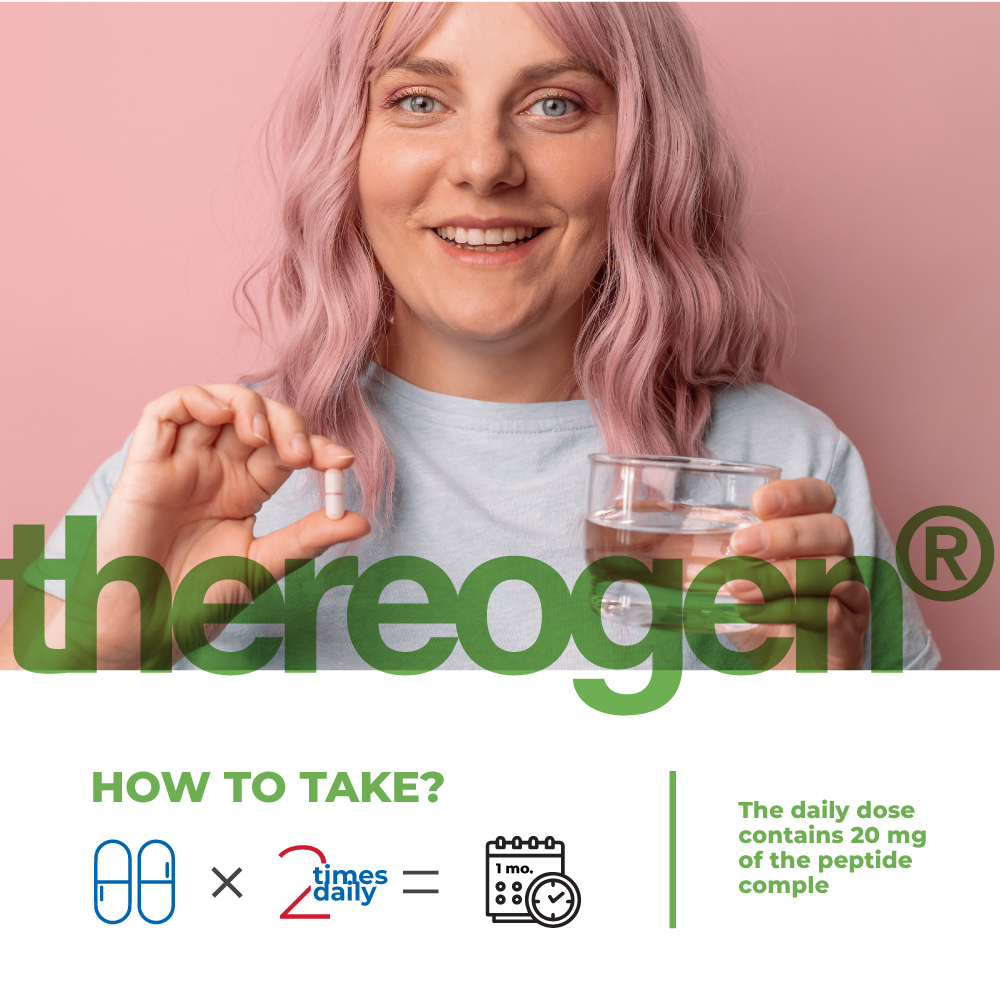 Thyreogen 60 - ghiandola tiroidea - Peptidi e bioregolatori Italia :: Peptidi.net